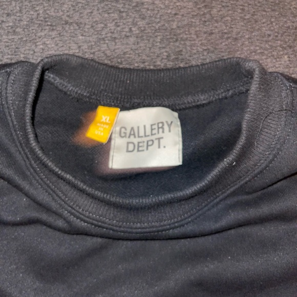 Gallery Dept | Sweaters | Gallery Dept Sweater Black White And Cream ...